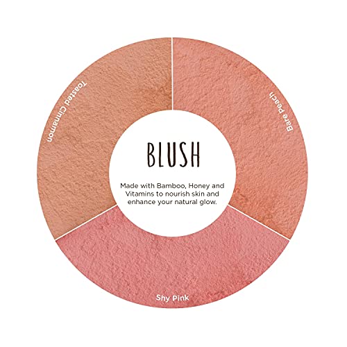 Burt's Bees 100% Natural Blush with Vitamin E, Bare Peach, 0.19 oz