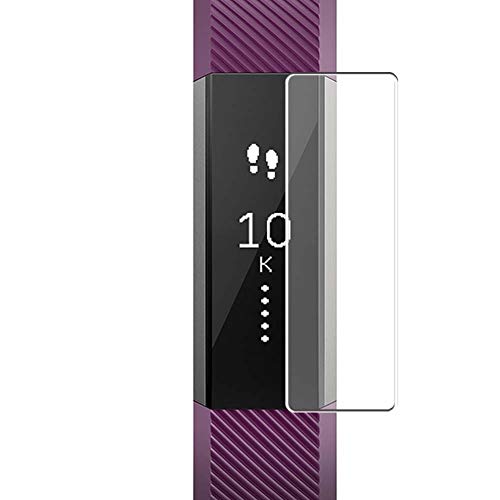 Puccy 4 Pack Screen Protector Film, compatible with Fitbit Alta/Fitbit Alta HR TPU Guard （ Not Tempered Glass Protectors ）