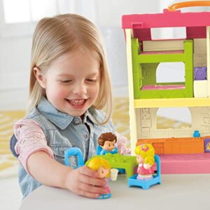 Fisher-Price Little People Surprise & Sounds Home [Amazon Exclusive] & Little People Community Heroes, Figure Set Featuring 5 Character Figures for Toddlers and Preschool Kids Ages 1 to 5 Years