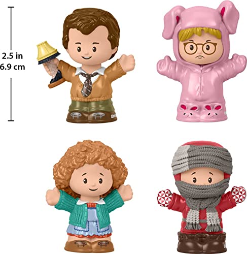 Little People Collector A Christmas Story Special Edition Figure Set In Display Gift Box for Adults & Fans, 4 Figurines [Amazon Exclusive]