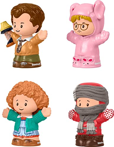 Little People Collector A Christmas Story Special Edition Figure Set In Display Gift Box for Adults & Fans, 4 Figurines [Amazon Exclusive]