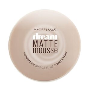 maybelline dream matte mousse foundation, porcelain ivory, 0.5 fl. oz. (packaging may vary)