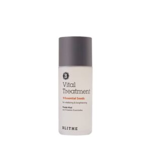 blithe vital treatment 9 essential seeds niacinamide brightening toner – korean skin essence green tea toner for face, clarifying oily skin vitalizing & brightening dark spots 1.83 fl oz