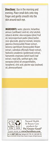 Burt's Bees Skin Nourishment Eye Cream for Normal to Combination Skin, 0.5 Oz (Package May Vary)