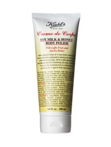 kiehls creme de corps soy milk & honey body polish.