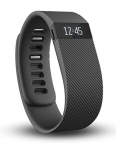 fitbit charge wireless activity wristband, black, small