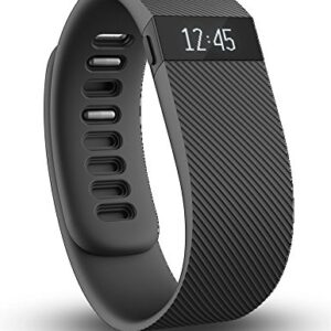 Fitbit Charge Wireless Activity Wristband, Black, Small