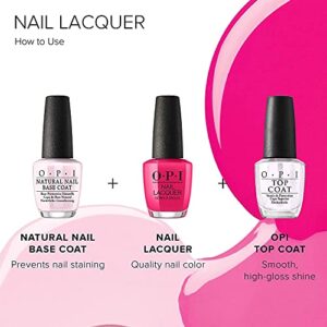 OPI Nail Lacquer, Sheer & Vibrant Shimmery Finish Nail Polish, Up to 7 Days of Wear, Chip Resistant & Fast Drying, me myself and OPI Spring ‘23 Collection, Spring Break the Internet, 0.5 fl oz.