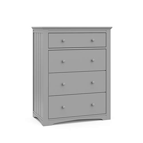 GRACO HADLEY 4 DRAWER CHEST - PEBBLE GRAY