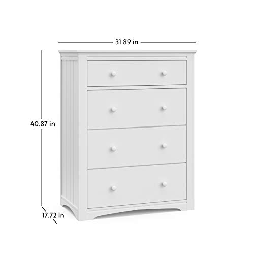 GRACO HADLEY 4 DRAWER CHEST - PEBBLE GRAY