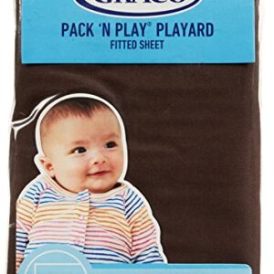 Graco Pack 'n Play Playard Sheet - Chocolate Brown