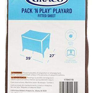 Graco Pack 'n Play Playard Sheet - Chocolate Brown