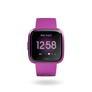 Fitbit Versa Lite Edition Smart Watch, One Size (S and L Bands Included), 1 Count