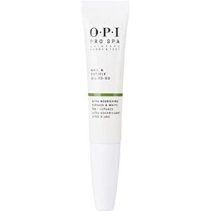 opi prospa nail and cuticle oil to go, ultra nourishing, protect & strengthens cuticles, anti aging, infused with grape seed, sesame, kukui, sunflower & cupuacu oils, 0.25 fl oz