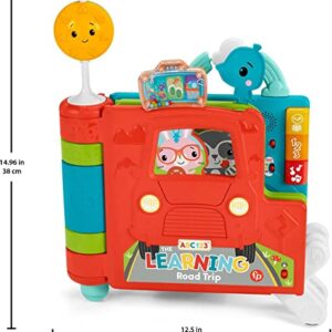 Fisher-Price Sit-to-Stand Giant Activity Book, Electronic Learning Toy and Activity Center for Infants and Toddlers Ages 6 Months to 3 Years