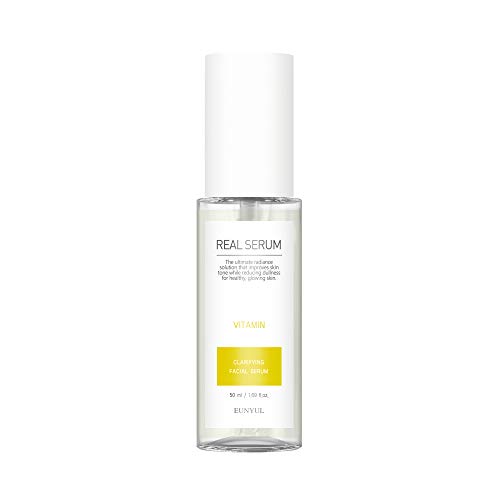 EUNYUL Real Serum Vitamin 1.69 fl. Oz. Korean Skincare Cosmetics Ampoule Vitality & Brightening for Dry Skin, Sensitive Skin, Oily Skin, Complex skin