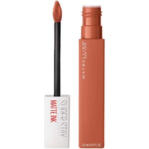 maybelline new york superstay matte ink un-nude liquid lipstick, fighter, 0.17 ounce