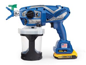 graco ultra cordless airless handheld paint sprayer 17m363