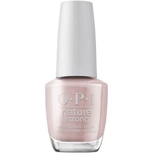 opi nature strong vegan nail polish, kind of a twig deal, neutral nail polish, natural origin, cruelty-free nail lacquer, 0.5 fl oz.