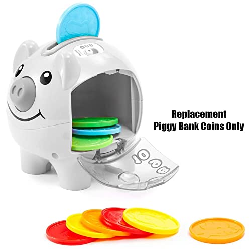 Replacement Parts for Fisher-Price Laugh and Learn ~ Laugh and Learn Smart Stages Piggy Bank - CDG67 ~ Replacement Piggy Bank Coins