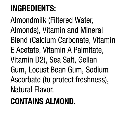 Silk Shelf-Stable Almond Milk, Unsweetened Vanilla, Dairy-Free, Vegan, Non-GMO Project Verified, 1 Quart (Pack of 6)