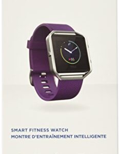 Fitbit Blaze Smart Fitness Watch, Plum, Large (Refurbished)