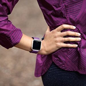 Fitbit Blaze Smart Fitness Watch, Plum, Large (Refurbished)