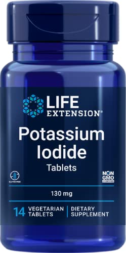 Life Extension Potassium Iodide 130mg 14 Tablets