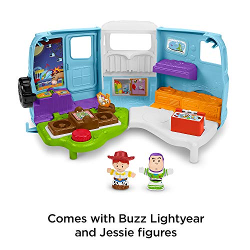 Fisher-Price Disney Toy Story 4 Jessie’s Campground Adventure Playset by Little People