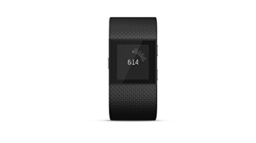 Fitbit Surge Fitness Superwatch, Black, Large (US Version)