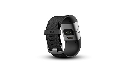 Fitbit Surge Fitness Superwatch, Black, Large (US Version)