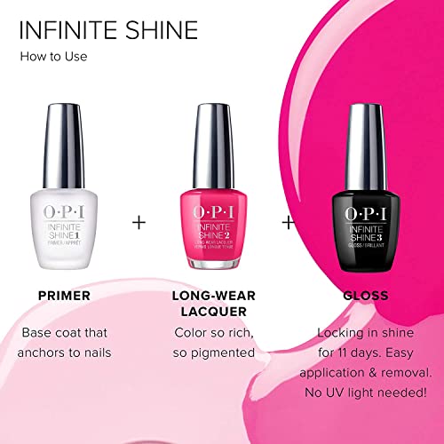 OPI Infinite Shine Long-Wear Lacquer, Pink in Bio, Pink OPI Long-Lasting Nail Polish, me myself and OPI Spring ‘23 Collection, 0.5 fl oz.