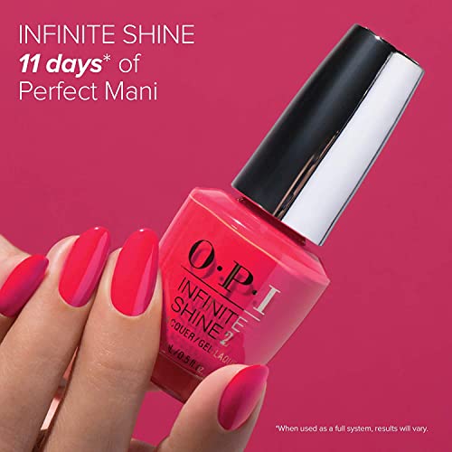 OPI Infinite Shine Long-Wear Lacquer, Pink in Bio, Pink OPI Long-Lasting Nail Polish, me myself and OPI Spring ‘23 Collection, 0.5 fl oz.