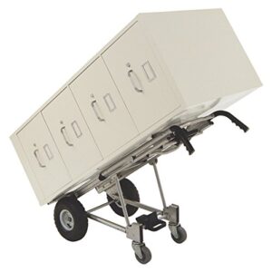 3-in-1 Convertible Truck, 1000lb Capacity, 20-1/2w x 21-1/4d x 47-4/5h, Aluminum