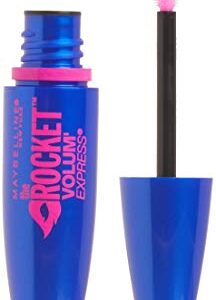 Maybelline New York Volum' Express The Rocket Washable Mascara, Blackest Black, 3 Fl Oz, 1 Count