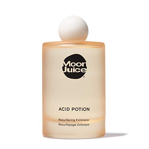 Moon Juice Acid Potion AHA and BHA Liquid Exfoliator | Chemical Skin Exfoliant to Resurface, Unclog & Balance | 25% AHA BHA Complex, Niacinamide & Reishi | Clean, Vegan, Cruelty-Free | 100ml (3.3 fl oz)