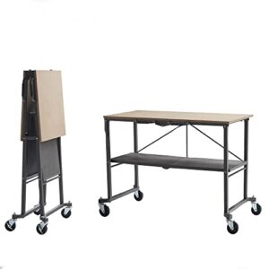 cosco 66721dkg1e folding workbench and table, dark gray