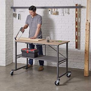 COSCO 66721DKG1E Folding Workbench and Table, Dark Gray