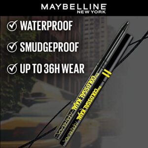 Maybelline New York New The Colossal Kajal - Super Black (2X Blacker) Waterproof 16Hours Intense Pencil