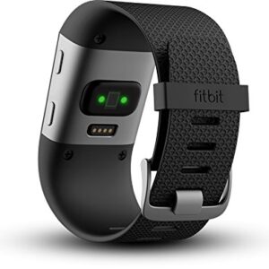 Fitbit Surge Fitness Super Watch (FB501BKL) Black - L - Renewed