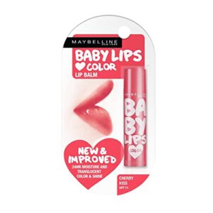 maybelline baby lips color spf 16 lip balm 4.5g (cherry kiss)