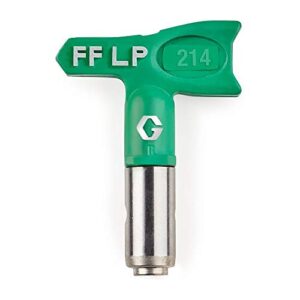 graco fflp214 fine finish low pressure rac x reversible tip for airless paint spray guns