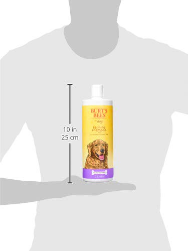 Burt's Bees for Dogs Natural Calming Dog Shampoo | Soothes, Calms & Revitalizes Dog's Coats | Dog Shampoos Made with Lavender and Green Tea | pH Balanced for Puppies - Made in USA, 32 Oz