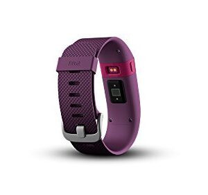 Fitbit Charge HR Wristband, Plum, Large (Renewed)