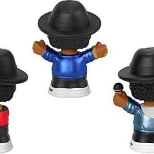 Fisher-Price Little People Collector Run DMC Special Edition Figure Set with 3 Figurines in a Gift Package for Hip Hop Fans [Amazon Exclusive]