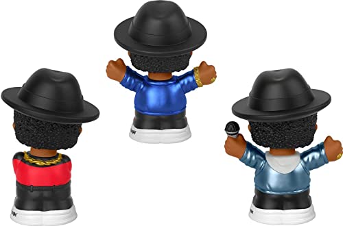 Fisher-Price Little People Collector Run DMC Special Edition Figure Set with 3 Figurines in a Gift Package for Hip Hop Fans [Amazon Exclusive]