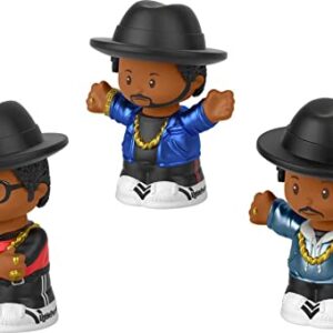 Fisher-Price Little People Collector Run DMC Special Edition Figure Set with 3 Figurines in a Gift Package for Hip Hop Fans [Amazon Exclusive]