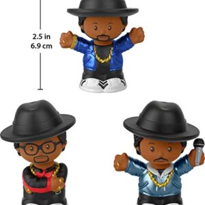 Fisher-Price Little People Collector Run DMC Special Edition Figure Set with 3 Figurines in a Gift Package for Hip Hop Fans [Amazon Exclusive]