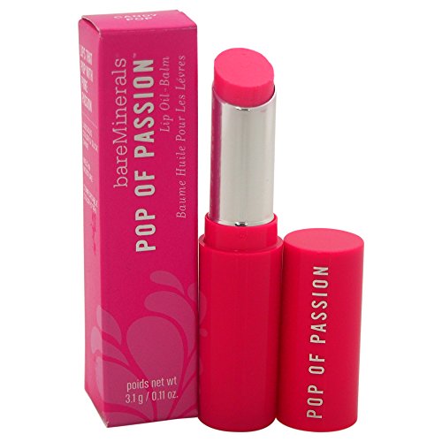 bareMinerals Pop of Candy Lip Oil Balm for Women, 0.11 Ounce