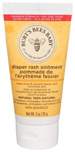 burt’s bees baby diaper rash ointment 3 oz